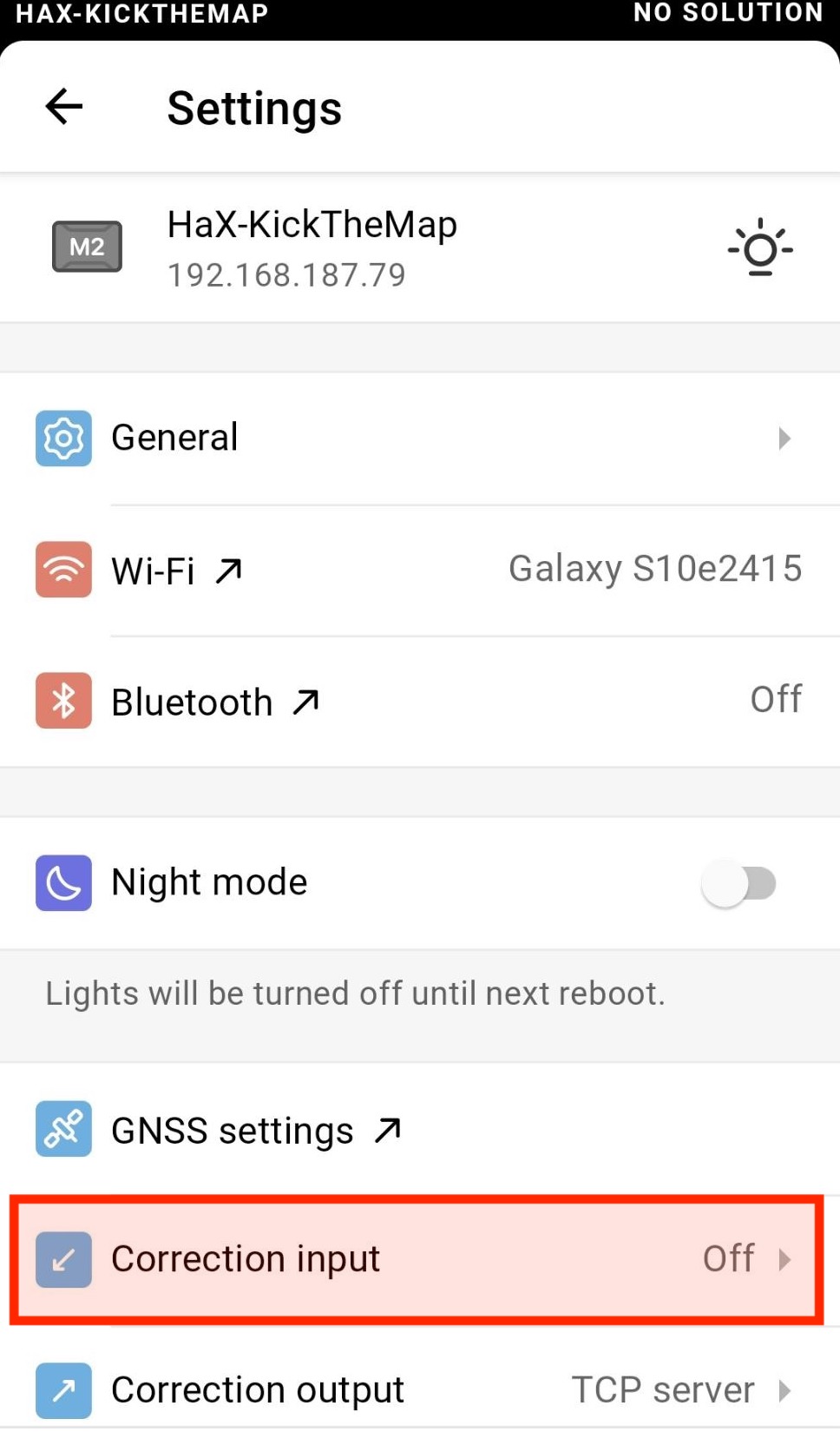 HaX RTK Setup for Android (H version – deprecated) – KickTheMap support