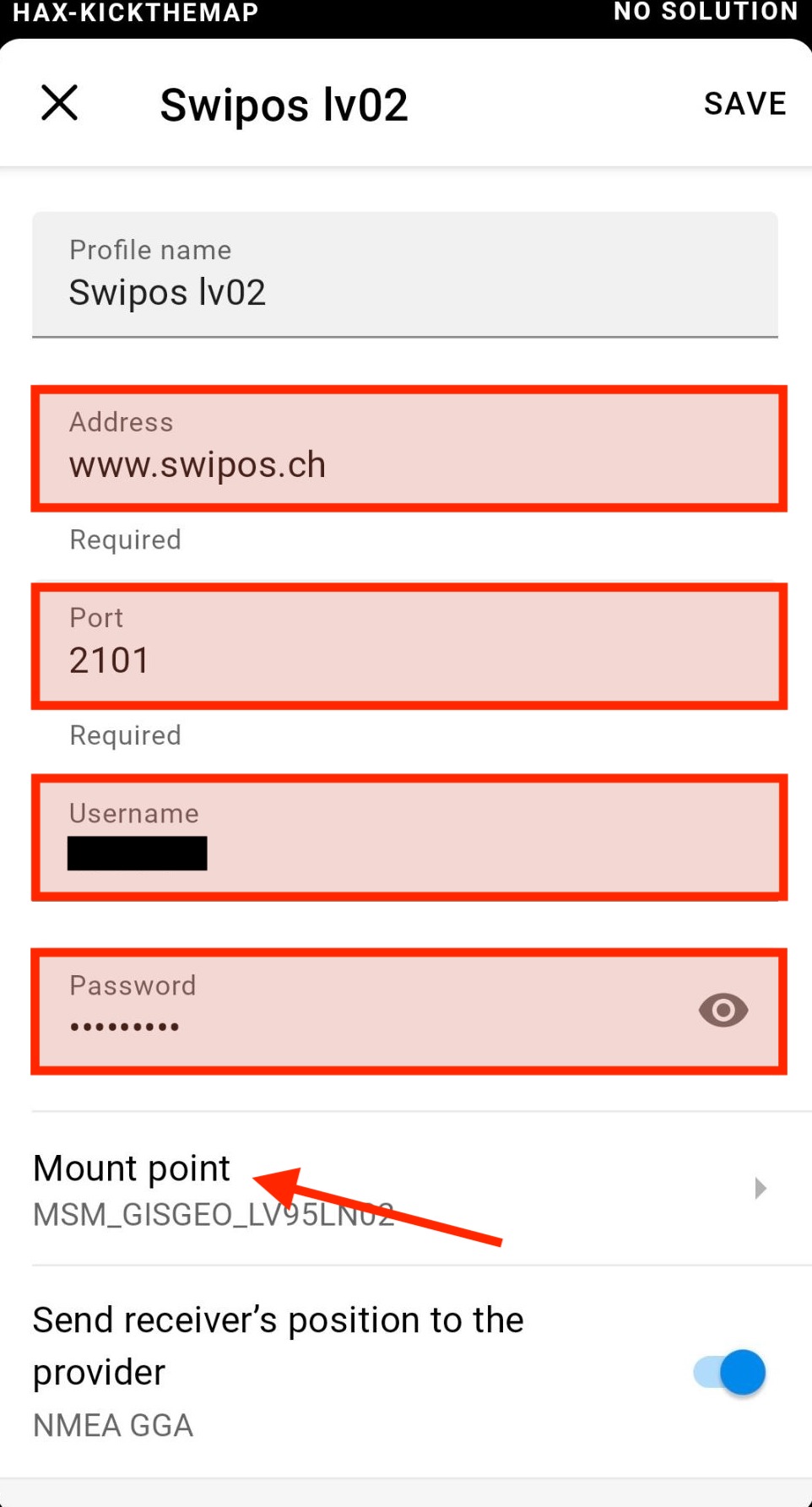 HaX RTK Setup for Android (H version – deprecated) – KickTheMap support