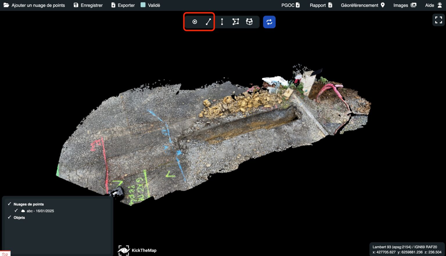 Création et export du PGOC – KickTheMap support